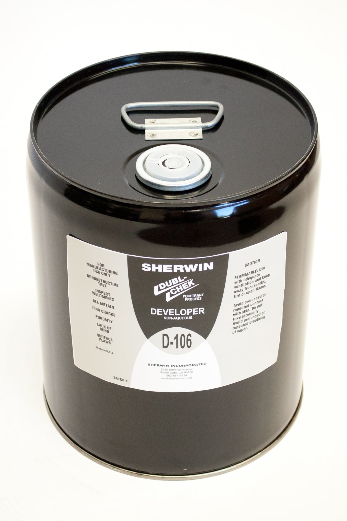 Sherwin D-106 Developer – Splitter NDT Inc.