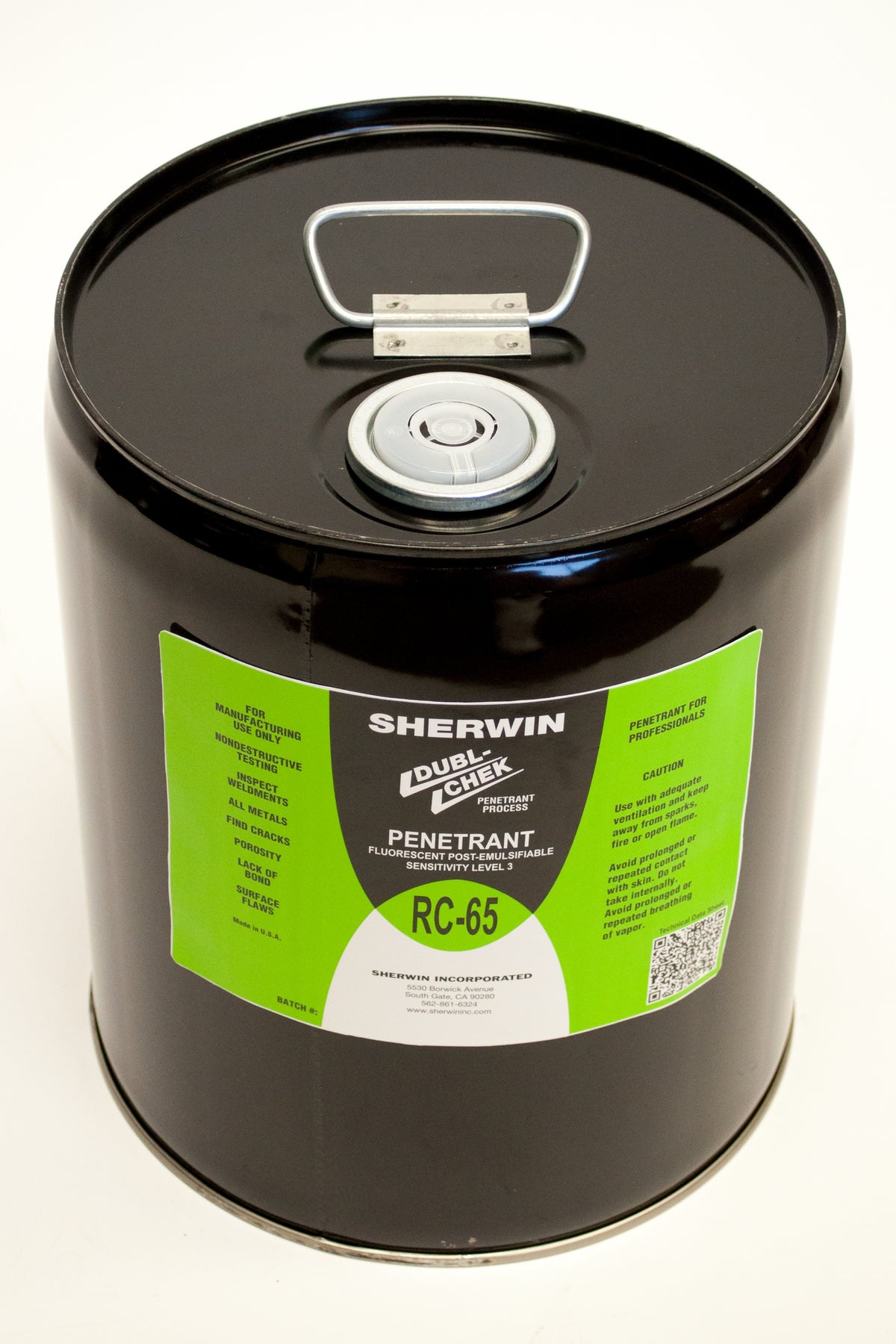 Sherwin RC-65 Fluorescent Penetrant – Splitter NDT Inc.